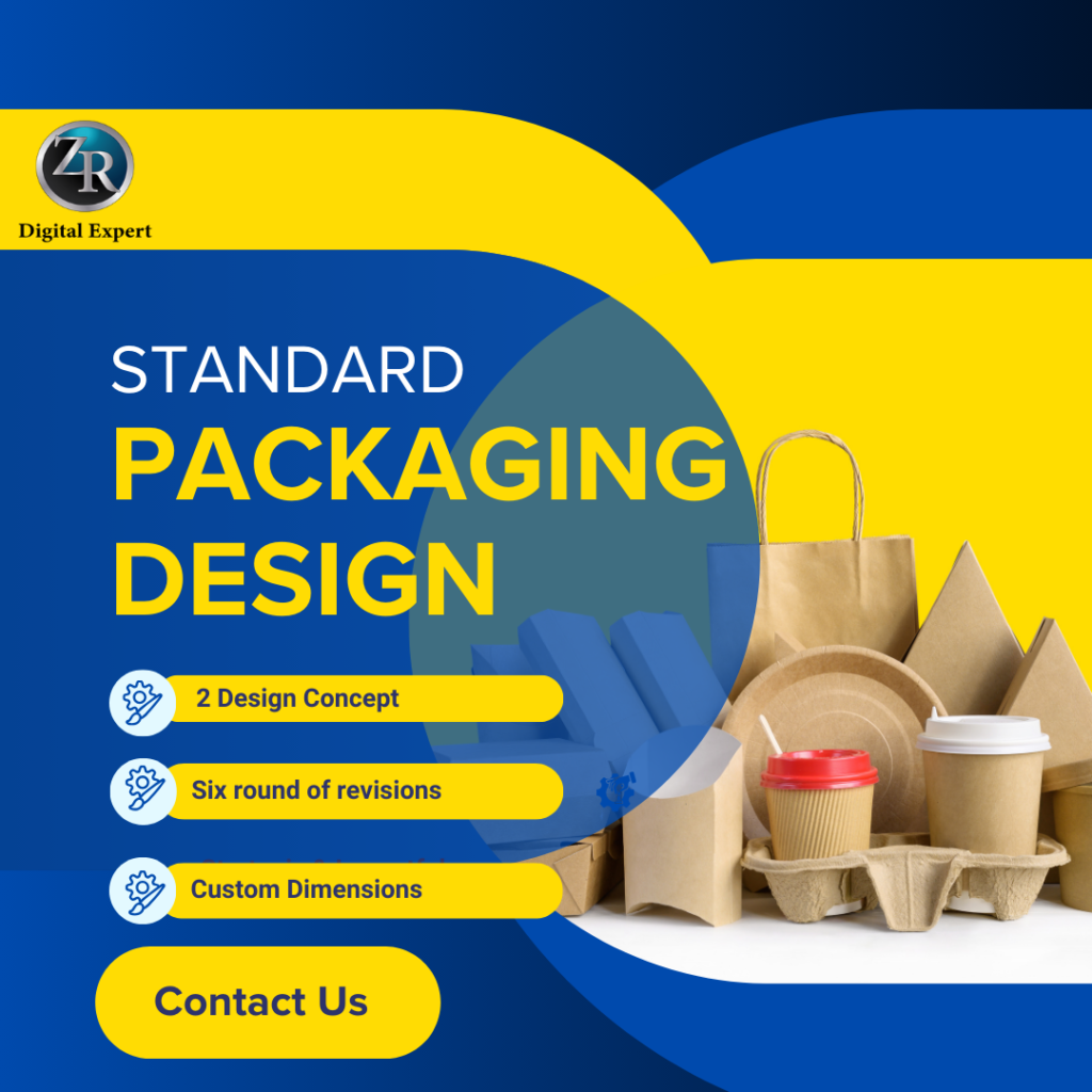 Standard product packaging design deposit – Zr Digital Expert Ltd