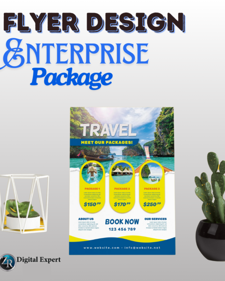 Enterprise Flyer Design Package Deposit – Zr Digital Expert Ltd