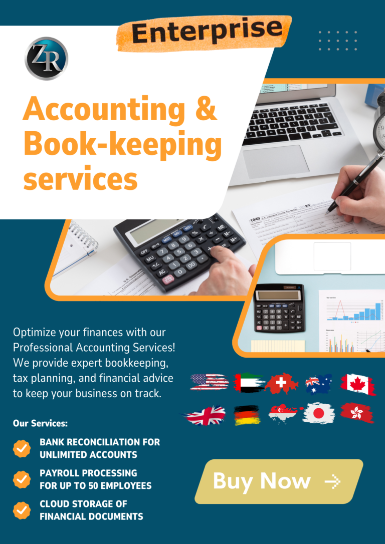 Enterprise Accounting & Book-keeping Package! – Zr Digital Expert Ltd